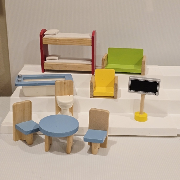 Hape | Toys | Kidkraft Everyday Heroes Firehouse Wooden Furniture And ...